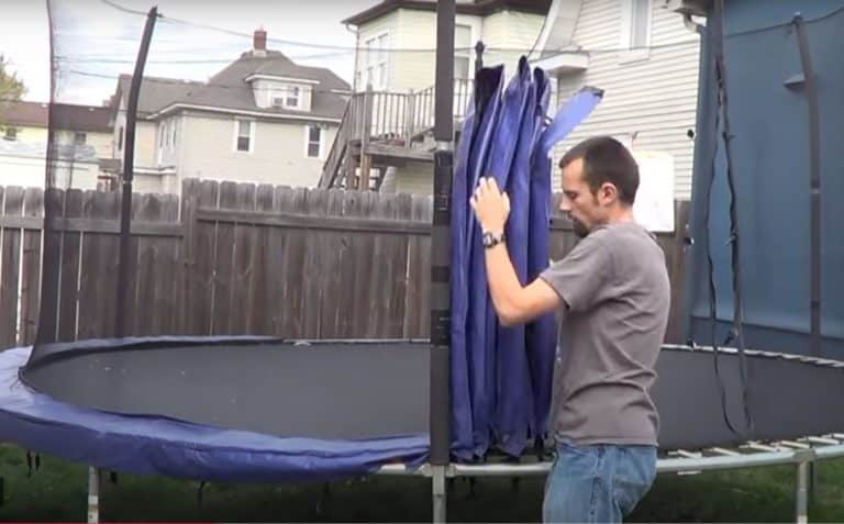 How to Disassemble a Trampoline? * IPLAY TX
